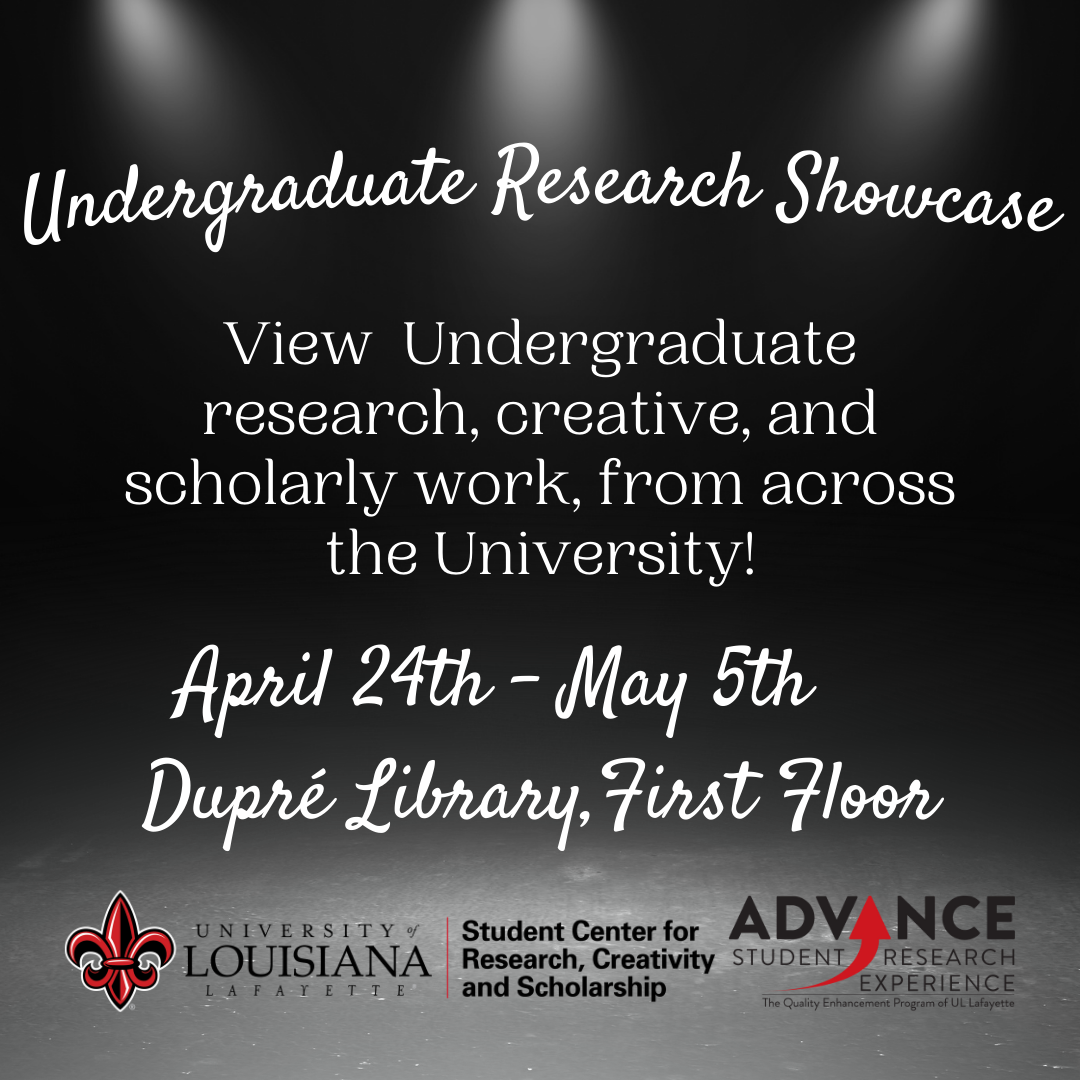 Undergraduate Research Showcase 2023 | Advance Student Research